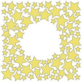 sketch and stitch stars frame