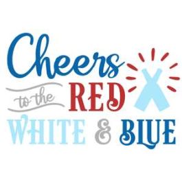 cheers red white and blue