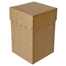 tall square scallop box