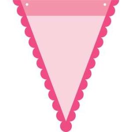scallop pennant banner