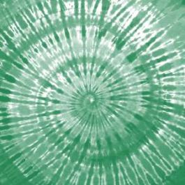green tie-dye