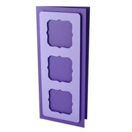bracket frames slim card base