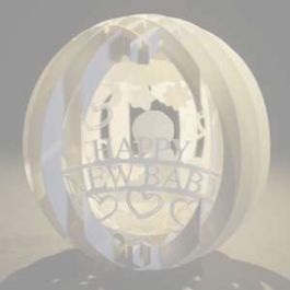 four layered pop up sphere baby|330553