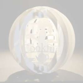 four layered pop up sphere cooking