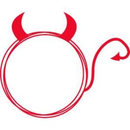 devil circle frame
