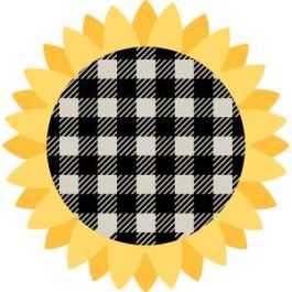 buffalo check sunflower
