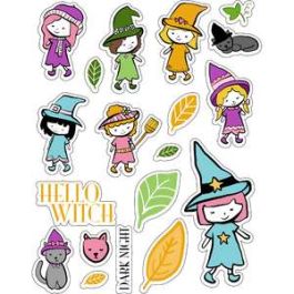 ml hello witch stickers