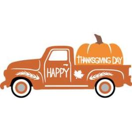 thanksgiving day truck