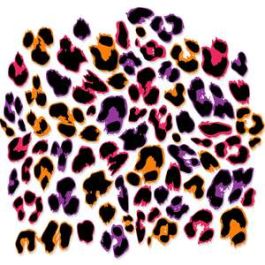 funky leopard print