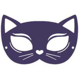 fancy cat costume mask