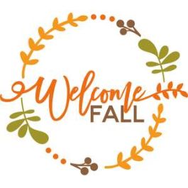 welcome fall phrase