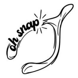 oh snap thanksgiving wishbone