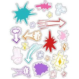 ml super action stickers