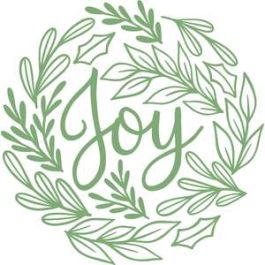 joy with leaves