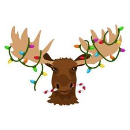moose with lights