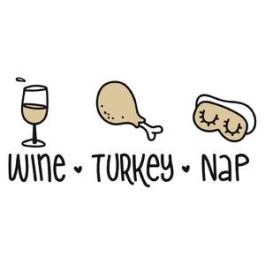 wine turkey nap