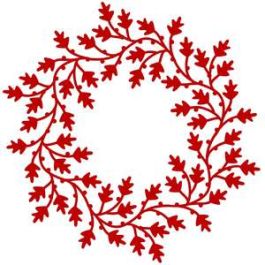 oak leaf wreath