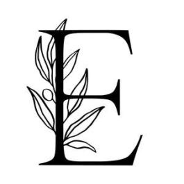 letter e monogram