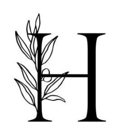 letter h monogram