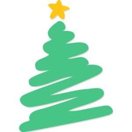 scribble christmas tree|337233