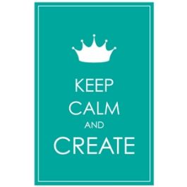 keep calm create