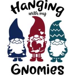 hanging with my gnomies