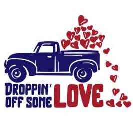 droppin' off some love