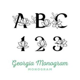 georgia monogram