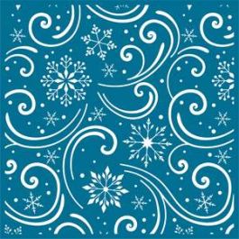 snowflake flurry background