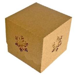 scallop box with snowflake