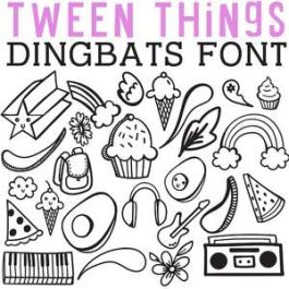 cg tween things dingbats