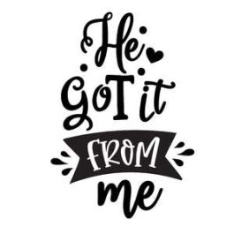 he got it from me|344422