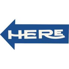 here arrow