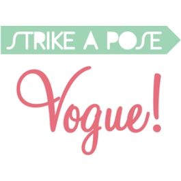 strike a pose / vogue photography word tags
