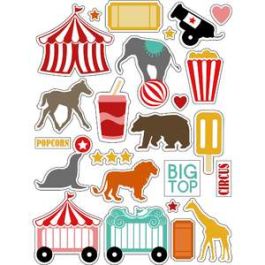 ml circus carnival stickers