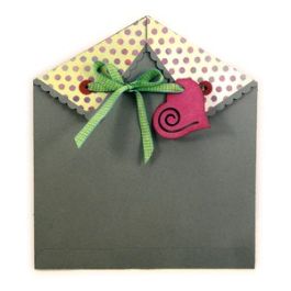envelope two flap scallop edge