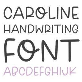 dtc caroline handwriting