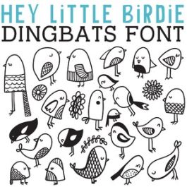 cg hey little birdie dingbats