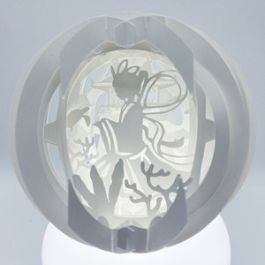 four layered pop up sphere otohime