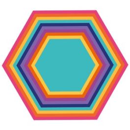 nested hexagons|353621