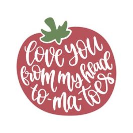 love you from my head to ma toes