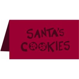 santa's cookies sign
