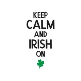 keep calm and irish on
