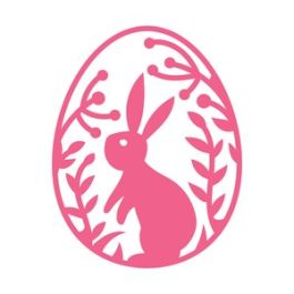 easter bunny silhouette|366666