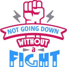 not going down without a fight