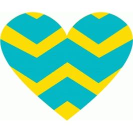 chevron heart