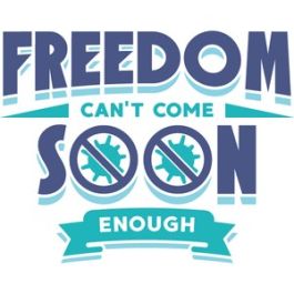 freedom can't come soon enough