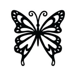 decorative butterfly design