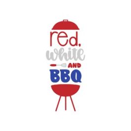 red white and bbq