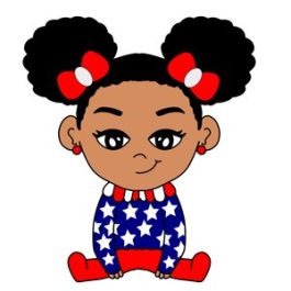 4th of july baby abby puffs